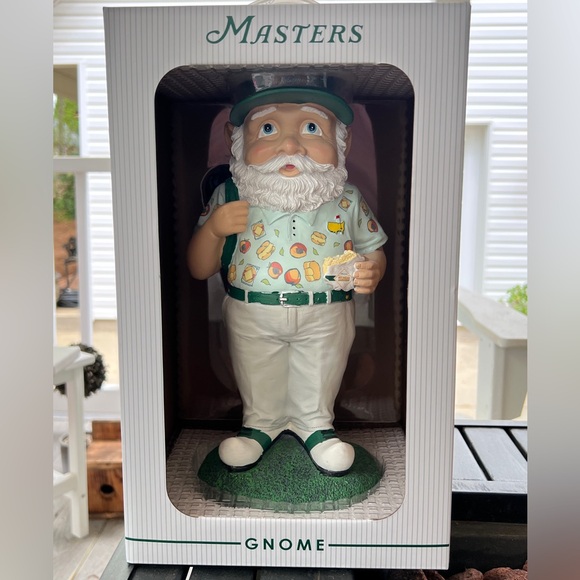 Masters | Other | Masters Golf Gnome Figurine | Poshmark
